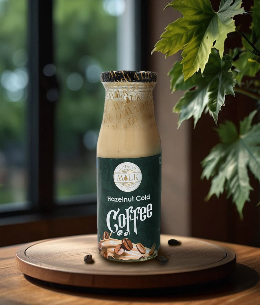 Hazelnut Cold Coffee 200ml– Made Of Milk
